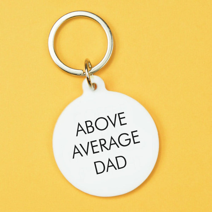 Above Average Dad Keytag – Flamingo Candles