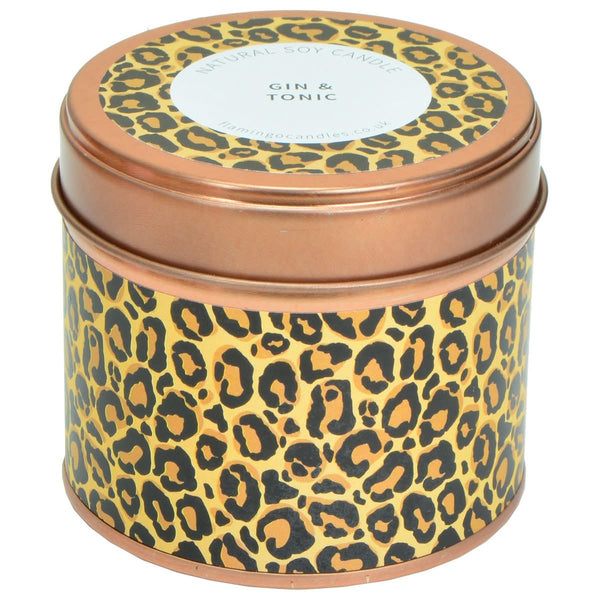 leopard print tin